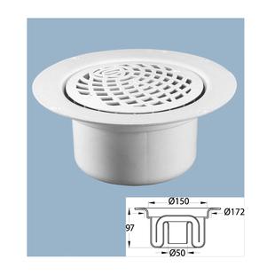 SYPHON DUSCHBRUN 711 35 27 Yuvarlak dren Islak Oda Zeminleri